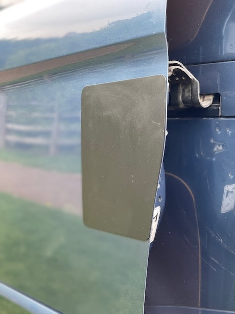 Latch Protection Shield for Transit Custom Sliding Door - Vanlocker Ltd