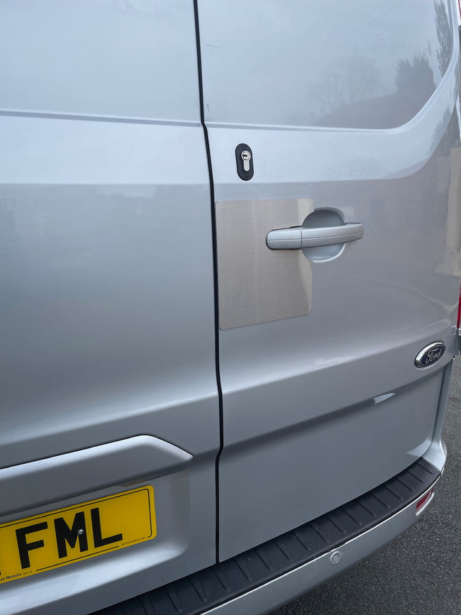 Latch Protection Shield for Transit Custom Sliding Door - Vanlocker Ltd