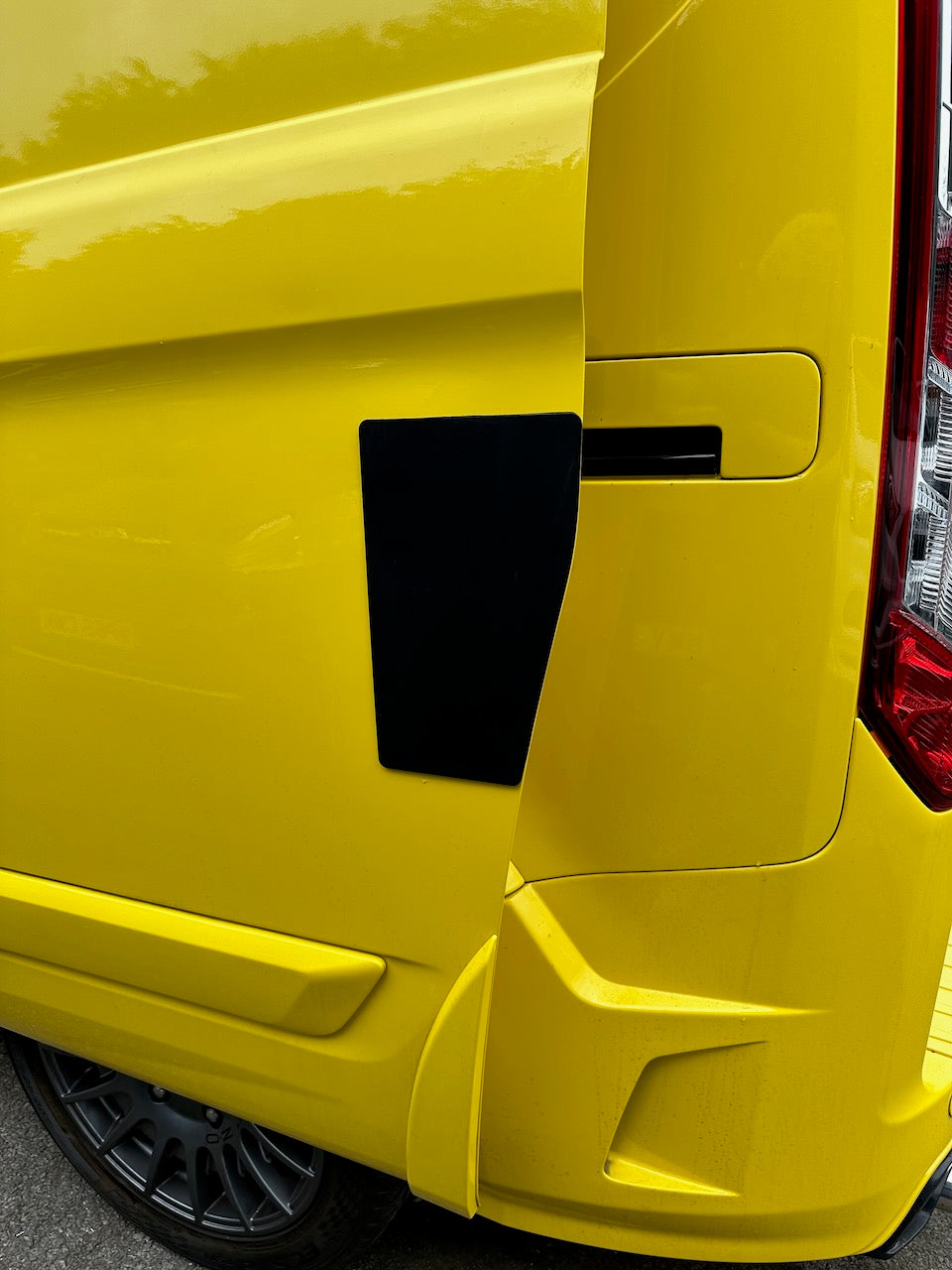 Latch Protection Shield for Transit Custom Sliding Door - Vanlocker Ltd